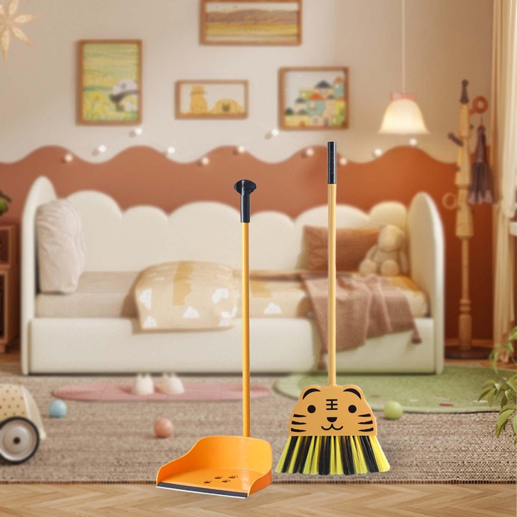 [uguuiya] Mini Broom and Dustpan Set for Kids Develop Life Skills ...