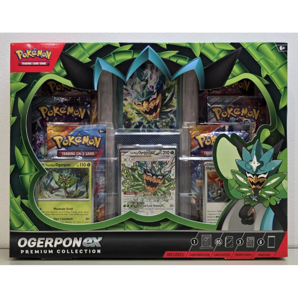 Pokemon TCG Ogerpon ex Premium Collection Box | Shopee Malaysia