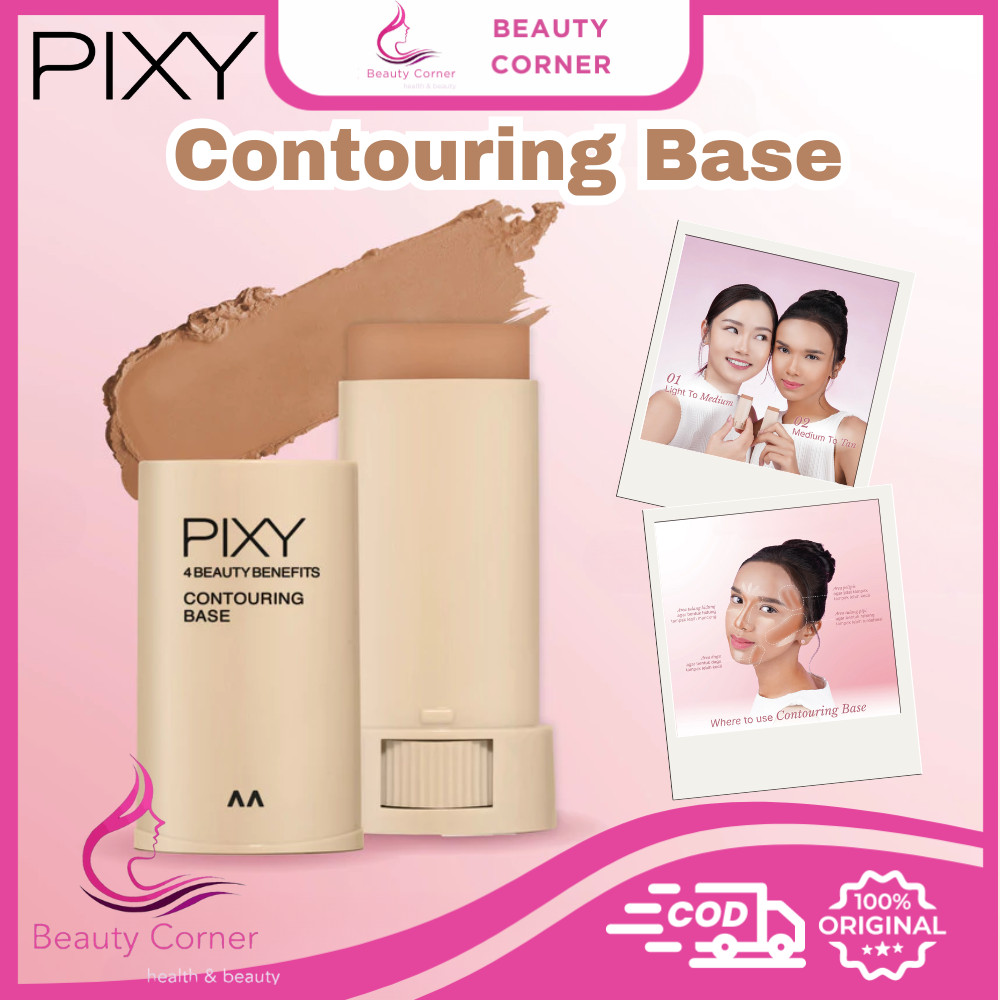 Pixy 4 Beauty Benefits Contouring Base - Contour Stick | Shopee Malaysia