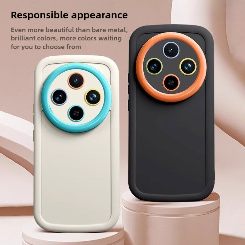 Candy Color Silicone Phone Case for Vivo X200 Pro X100 Pro X100S X90S ...