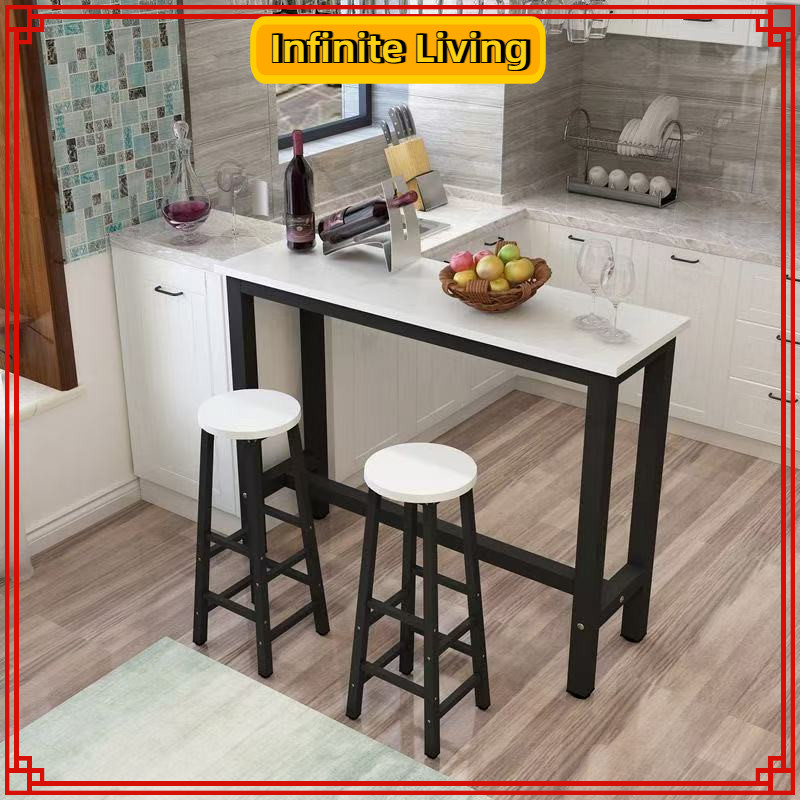 [Infinite Living] Bar Table Dining Room Restaurant Coffee Table Long ...