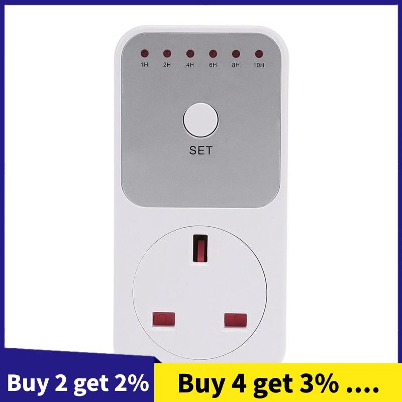 Smart Control Countdown Timer Switch Plug-In Socket Auto Shut Off ...