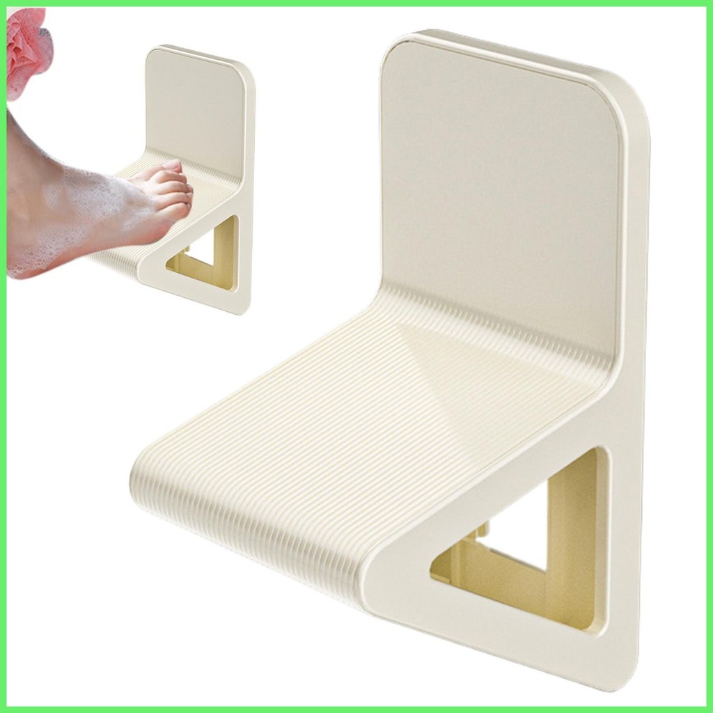 Shower Foot Rest for Shaving Legs Triangular Stable Shower Step ...