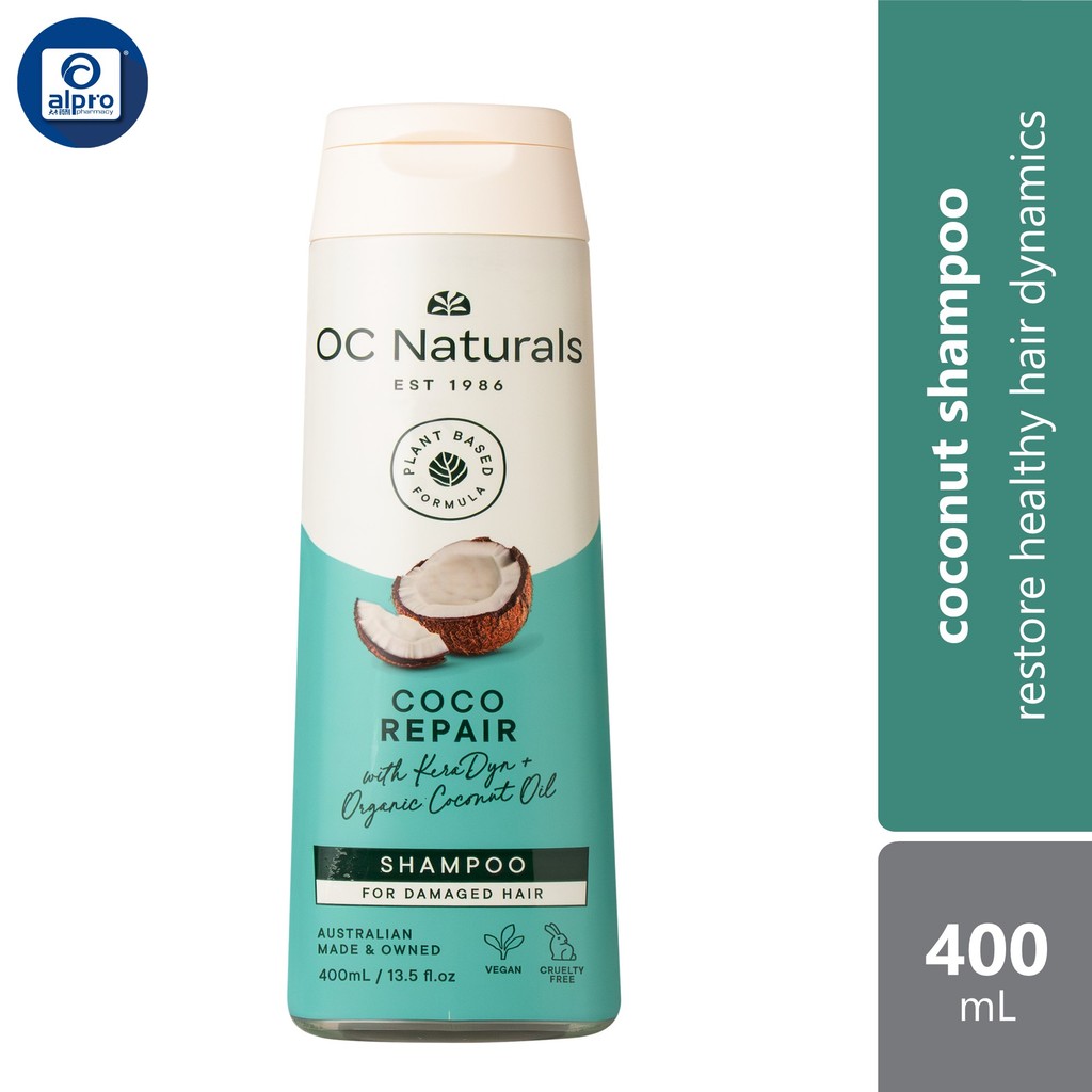 OC Naturals Coco Repair Shampoo 400mL | Restore Healthy Hair Dynamics ...