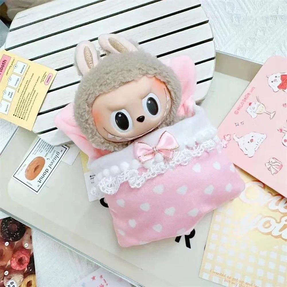 Labubu Cozy Bedding Set for 17cm Labubu Dolls Cute Bed Essentials for ...