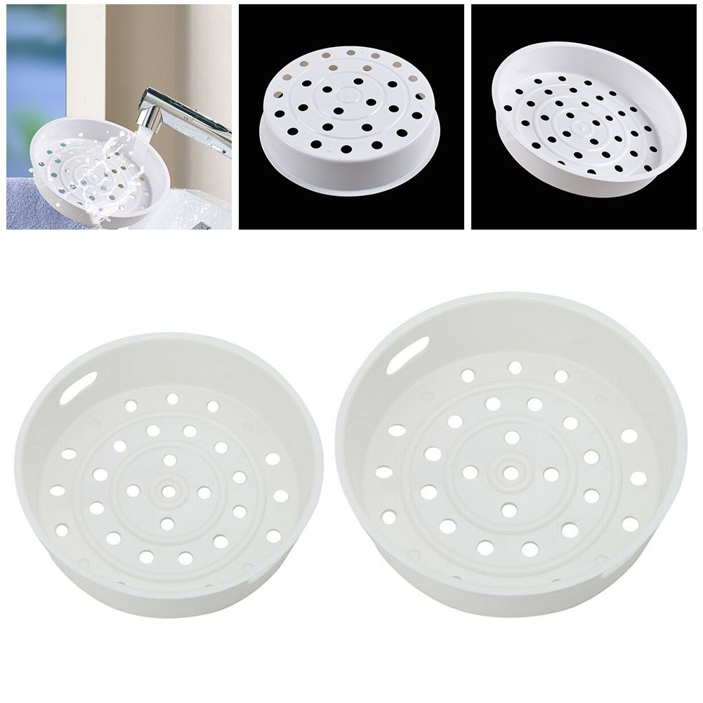 (MULSTORE) Steamer Basket Plastic Steaming Rack Stand Steam Basket ...