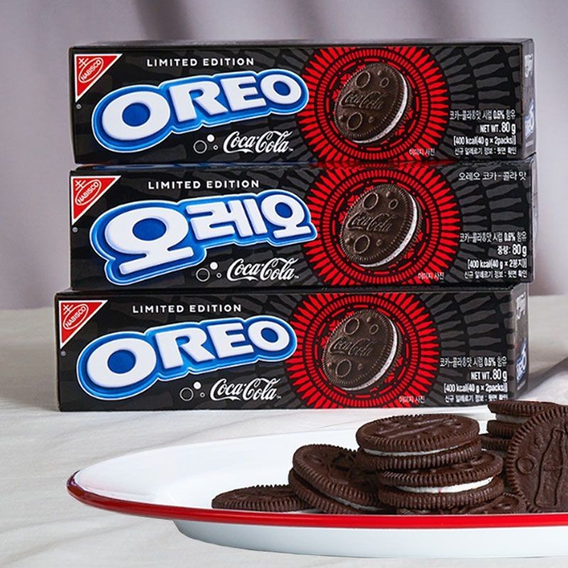 Korea Imported Coca-Cola Flavor Sandwich Biscuits Casual Afternoon Tea ...