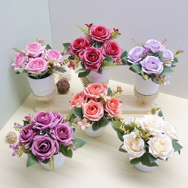 pokok bunga hidup pasu bunga hiasan ruang tamu bunga hiasan Hiasan ...