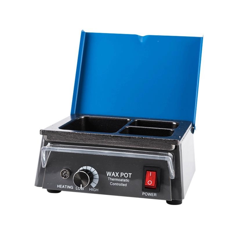 Digital Waxing Pot Carving Warmer 3 Tri-Slot Paraffin Wax Melter Heater ...