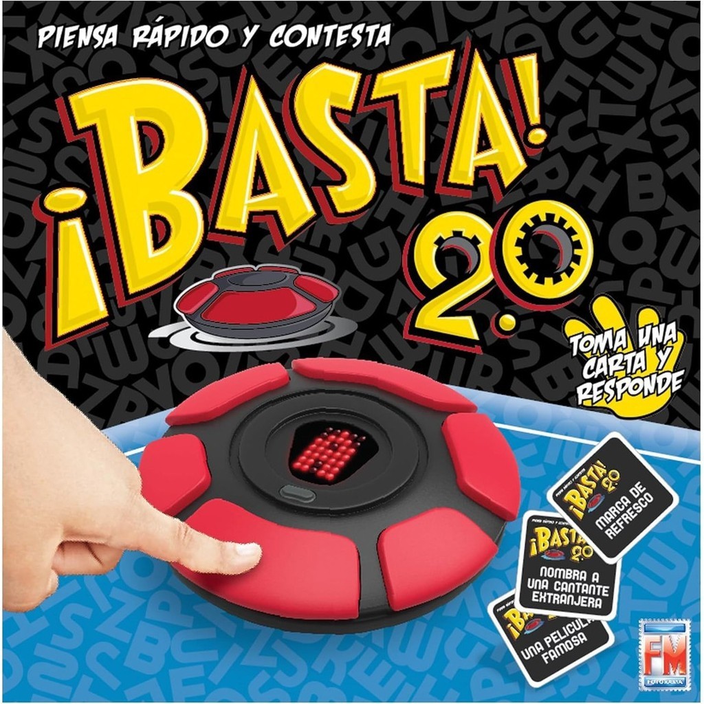 New Upgraded Basta 2.0 Spanish Tapple Word Game - English Tapple Games ...