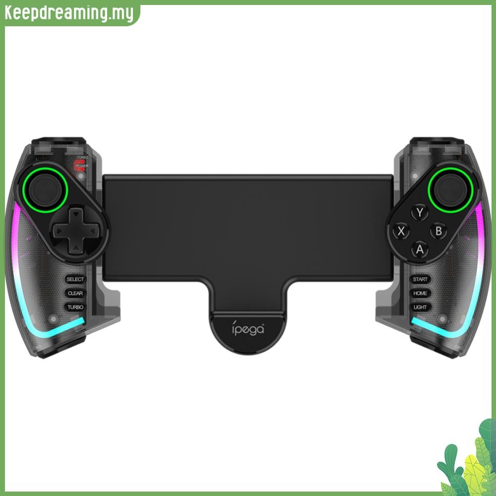 keepdreaming BT Game Controller with RGB Light Linear Vibration ...