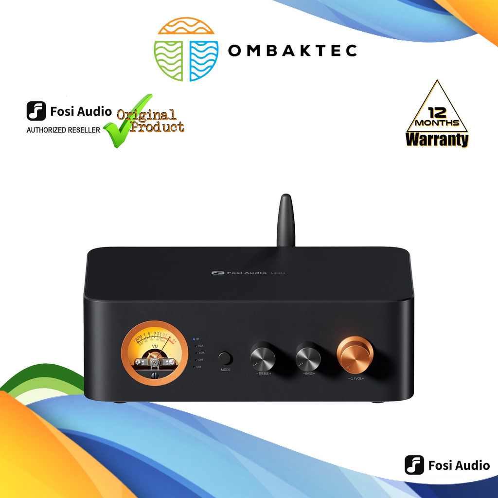 Fosi Audio MC351 2.1 Channel Integrated Amplifier with DAC | Shopee Malaysia