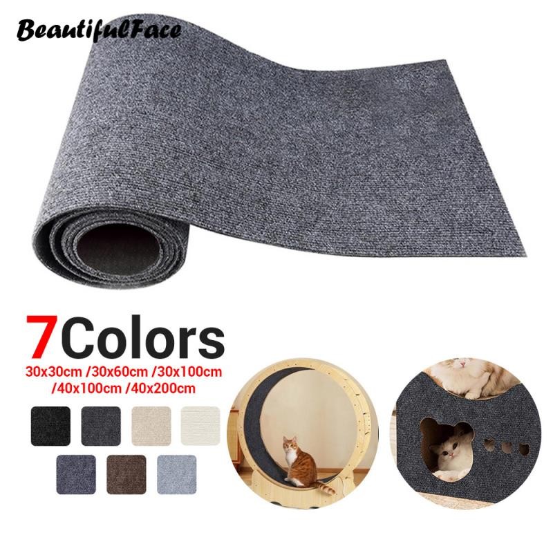 Self-Adhesive Carpet Cats Scratch Board Wall Anti Cat Scratch Sofa Diy ...
