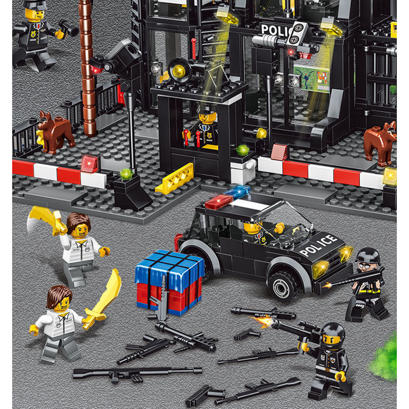 Compatible with Lego Building Blocks Educational Children Assembling ...