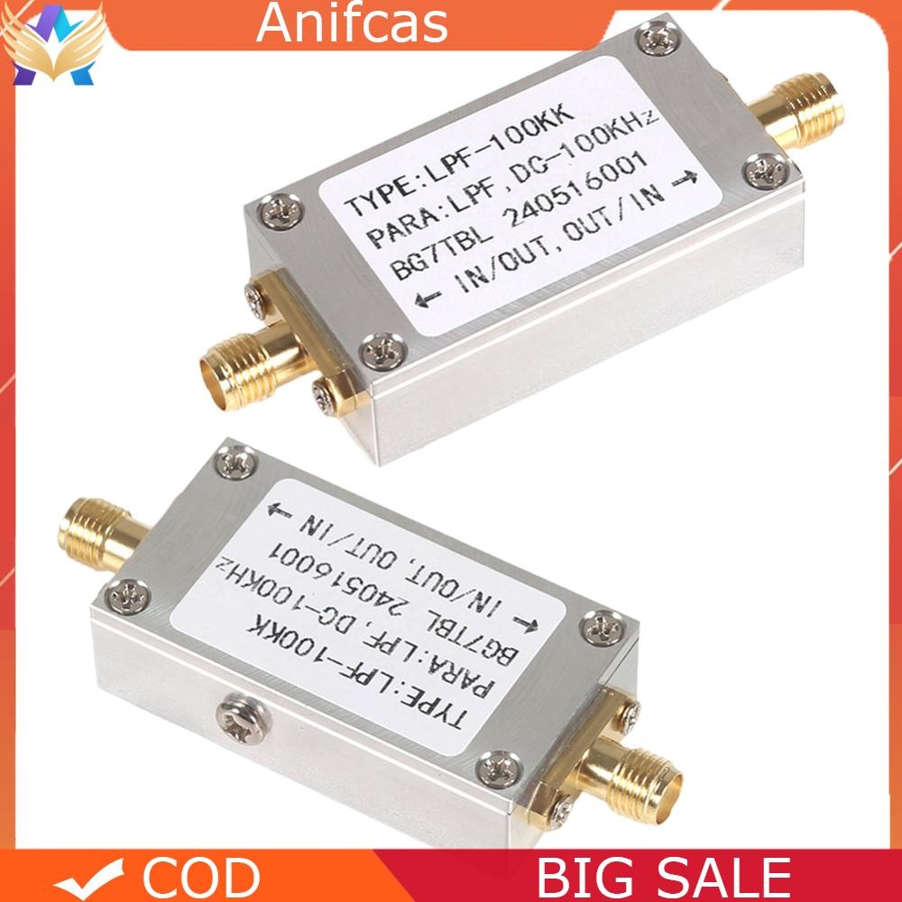 Low Pass Filter 50 Ohms Input Output Impedance Aluminum Alloy RF Low ...