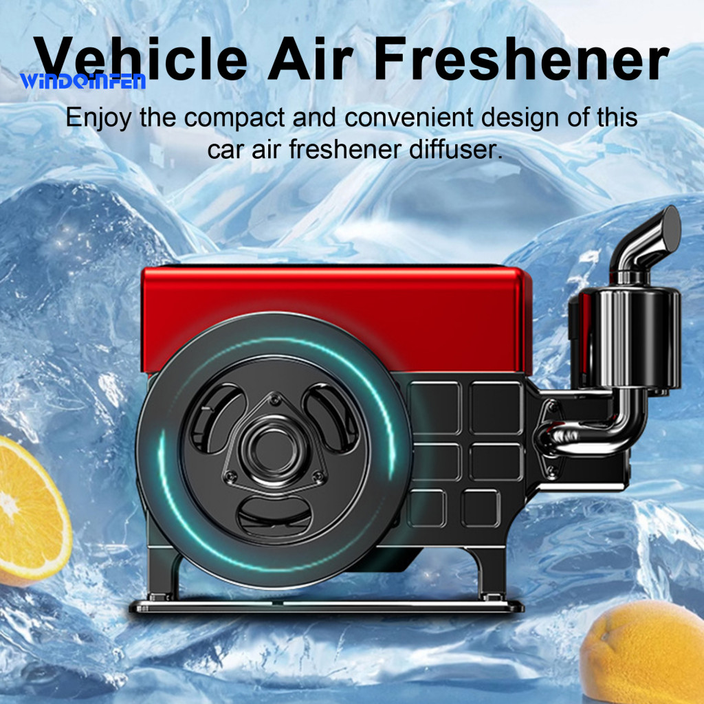Car Air Freshener Diffuser Tractor Engine Design Air Freshener Unique ...