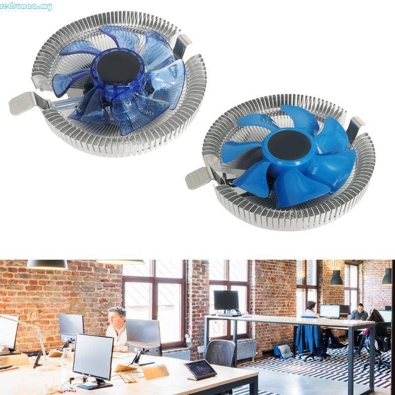 redsunaa CPU Cooler Aluminum Fins LED Air Cooler CPU Fan for LGA1150 ...