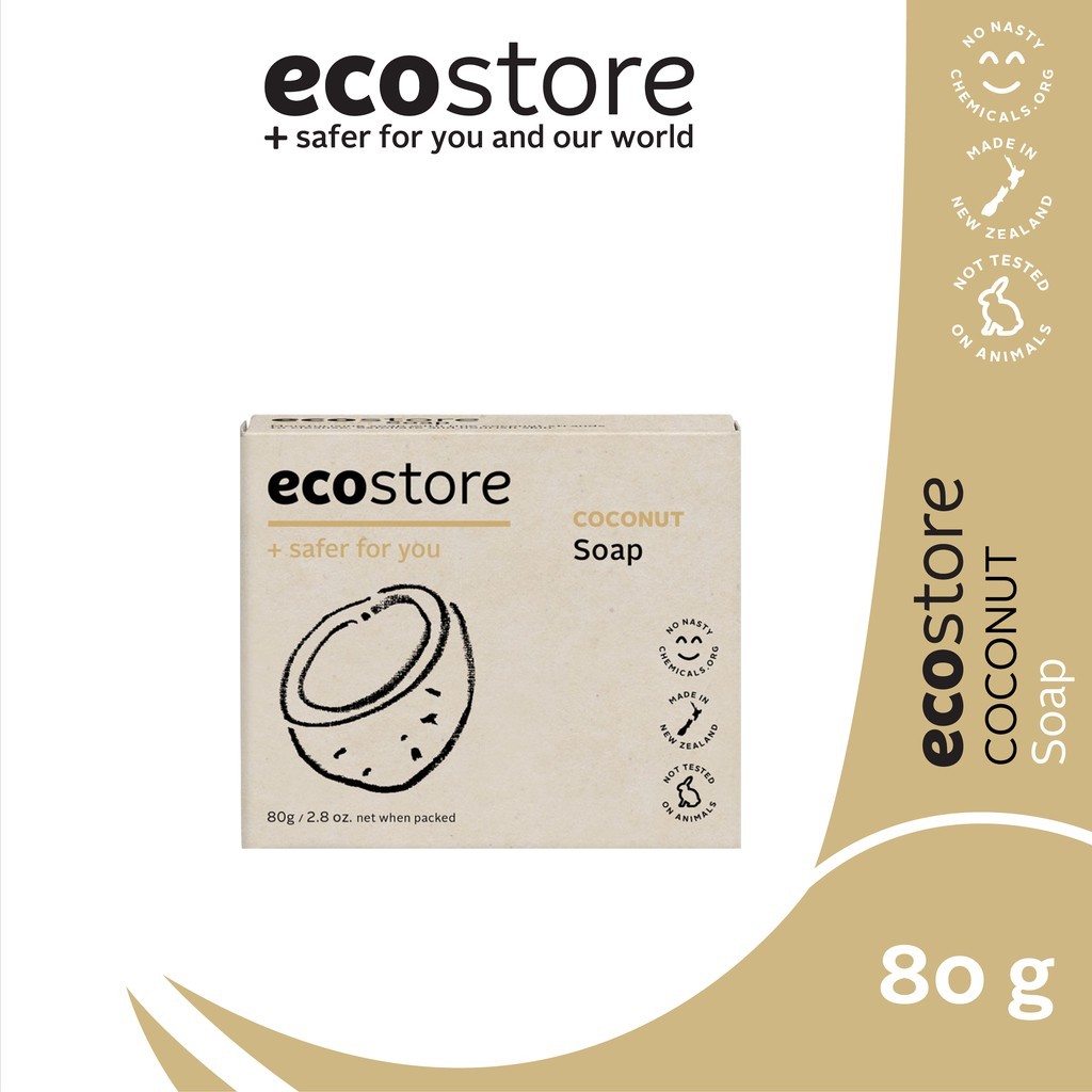 EcoStore Coconut Soap (80g) | Shopee Malaysia