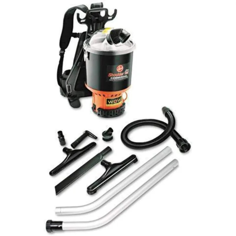 Hoover Commercial Shoulder Vac Pro Backpack Bagged Vacuum Cleaner, with ...