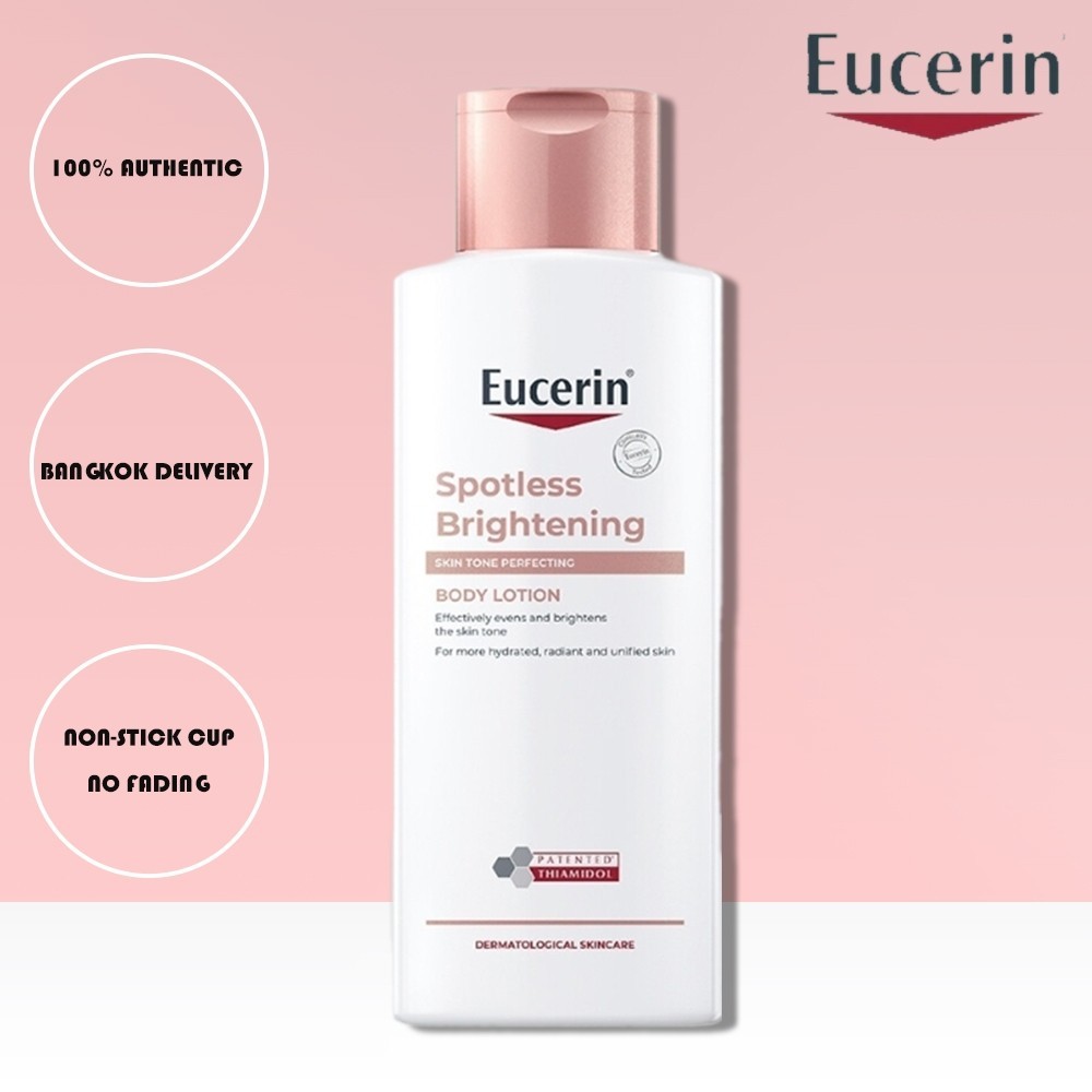Eucerin SPOTLESS BRIGHTENING SKIN TONE PERFECTING BODY LOTION 250ML ...