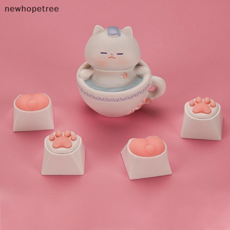 Ntmy Cute Cat Paw Keycaps For Mechanical Keyboard Cherry MX Switch DIY ...