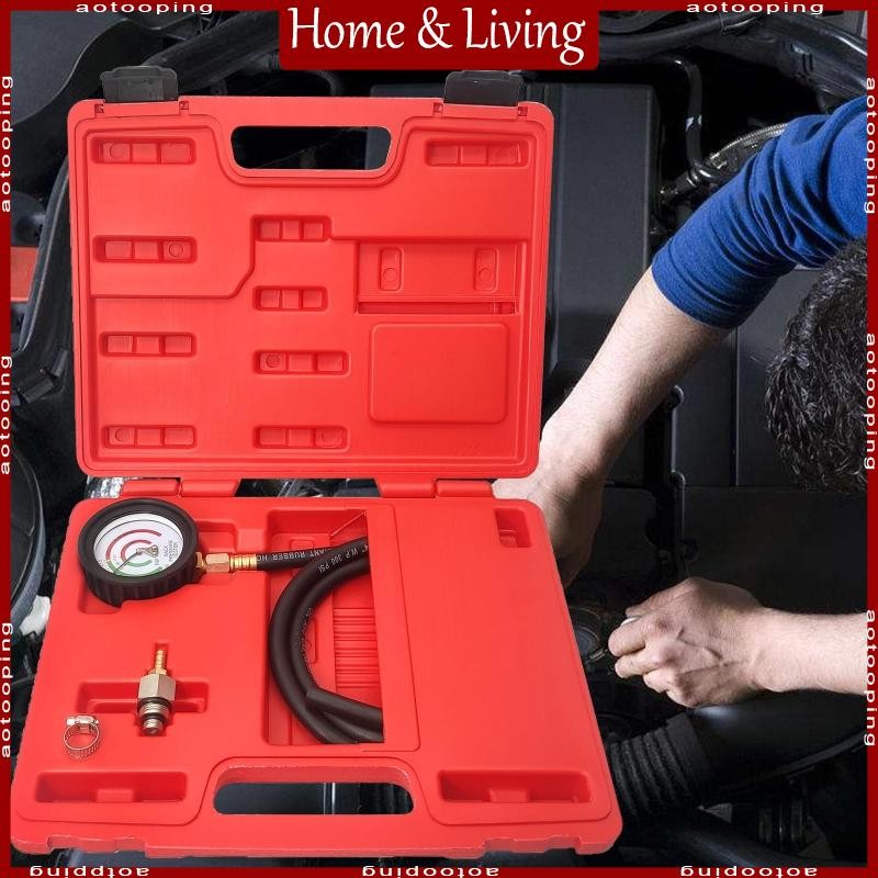 AOTO Car Auto Exhaust Back Pressure Tester Set Pressure Gauge Test Tool ...