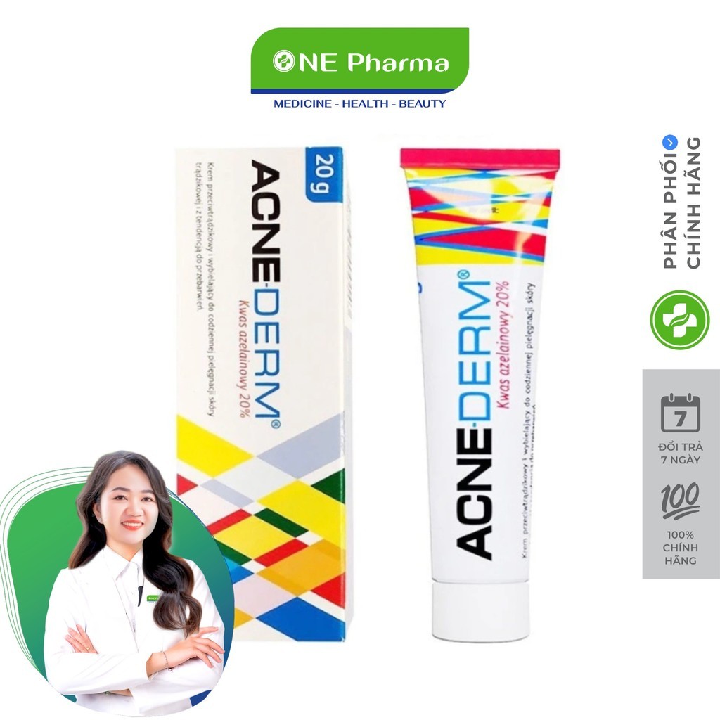 ACNEDERM Acne-Derm Kwas Azelainowy 20% Cream 20g | Shopee Malaysia