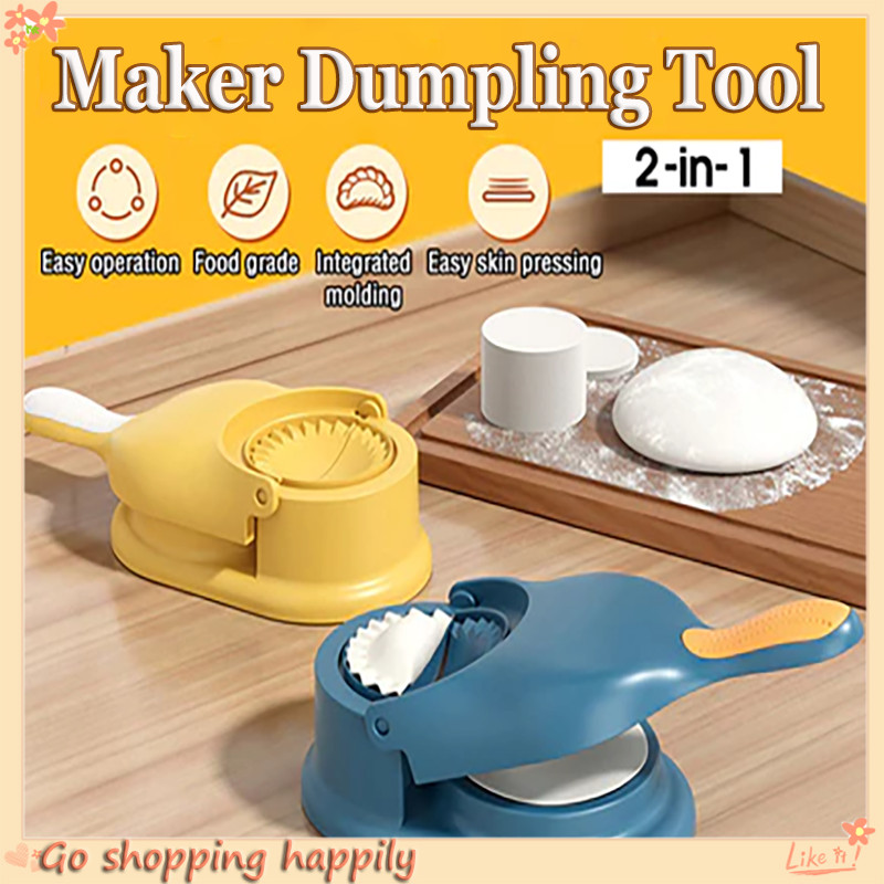 2 in1 Dough Pressing Tool Acuan Karipap Ravioli Pastry Pie Empanada ...
