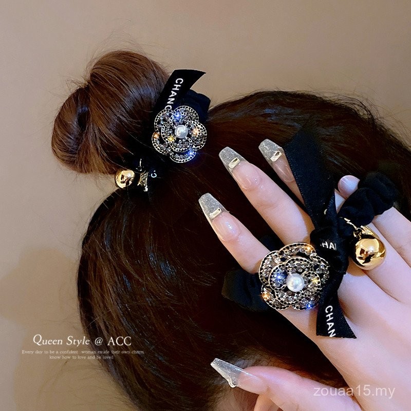 Ikatan Rambut Kulit Ikatan Simpul Gaya INS Vintage untuk Wanita 2025 ...