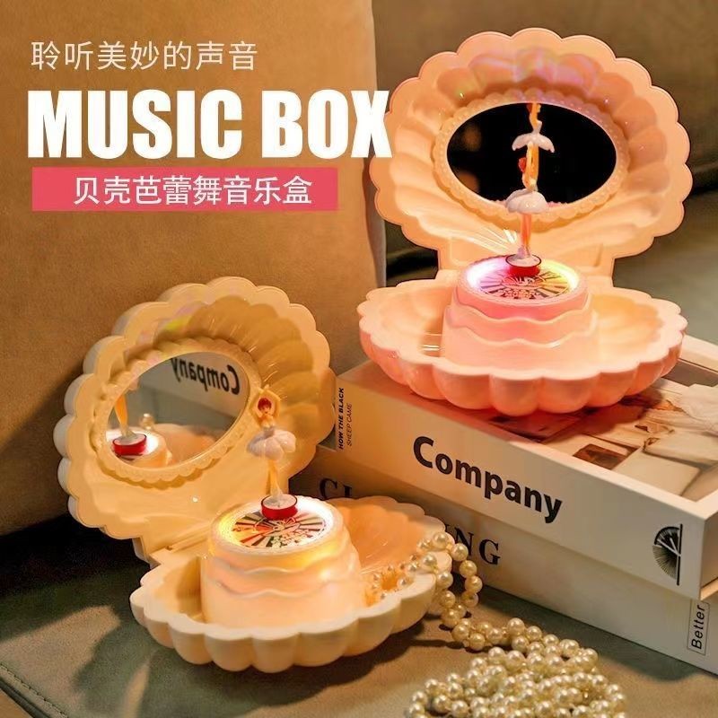 Dancing Music Box Rotating Little Girl Music Box Girl Princess Jewelry ...