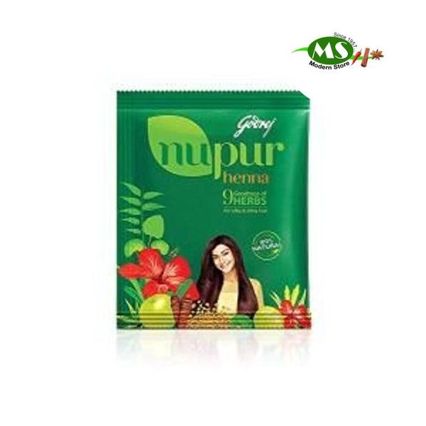 Godrej Nupur Pure Henna Mehendi 120 gm | Shopee Malaysia