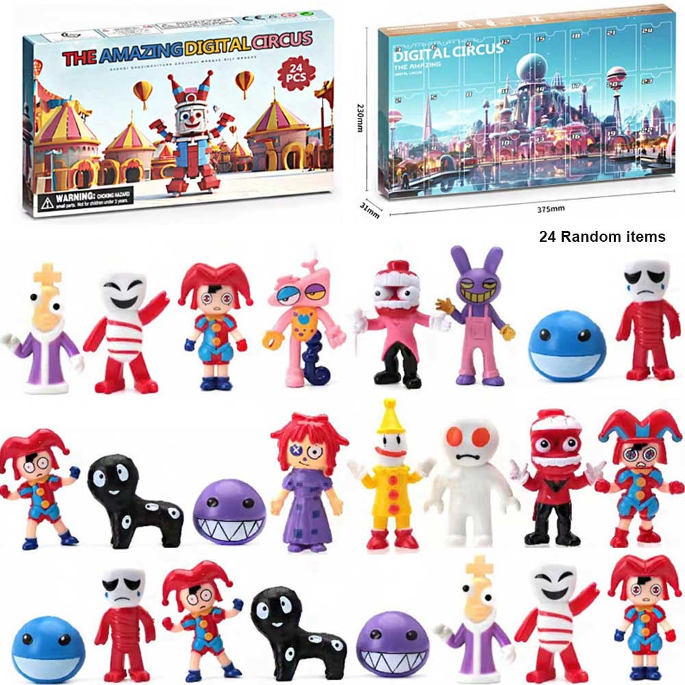The Amazing Digital Circus Christmas Advent Calendar Blind Box Circus ...