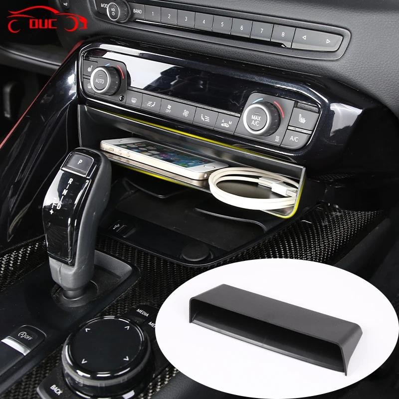 For Toyota GR Supra A90 2019-2022 ABS Black Car Center Console Storage ...