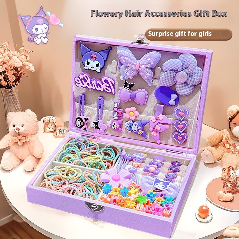 kuromi gift box kuromi crown girl accessories box jewellery box for ...