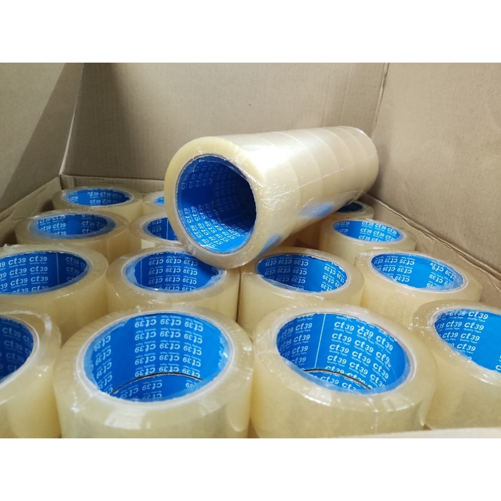BS CT39 Opp Tapes 48mm x 90YARDS Opp Transparent Tape packaging tape ...