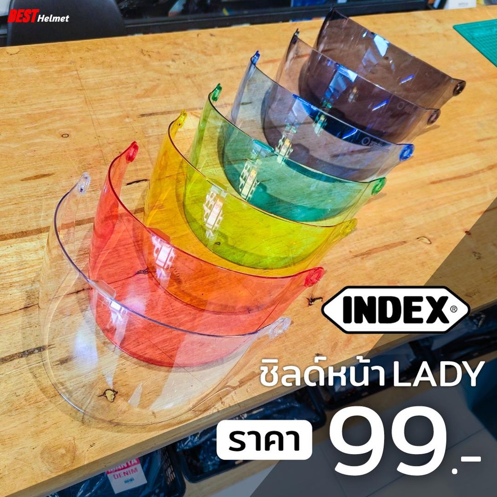 Front Shield/Face Index Lady Helmet 99.--Motorcycle | Shopee Malaysia