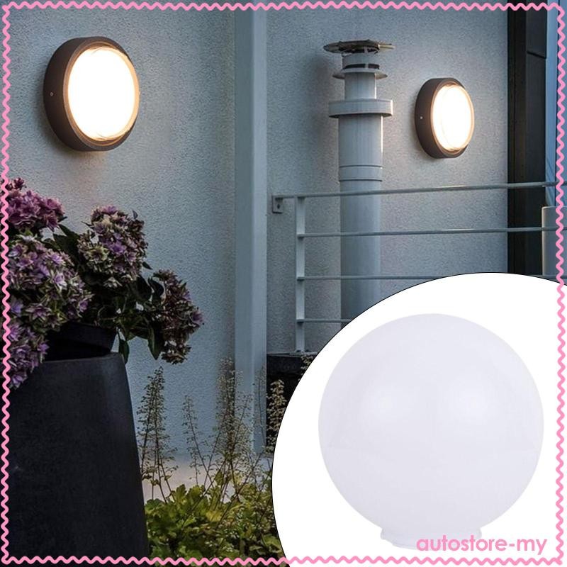 [AutostoreMY] Lamp Post Globe Outdoor Globe Lamp Shade for Streetlights ...