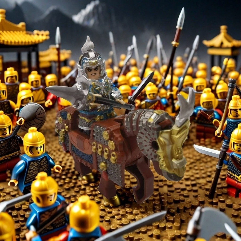 Domestic Ancient Three Kingdoms Generals Zhao Yun Lu Bu Guan Yu Zhang ...