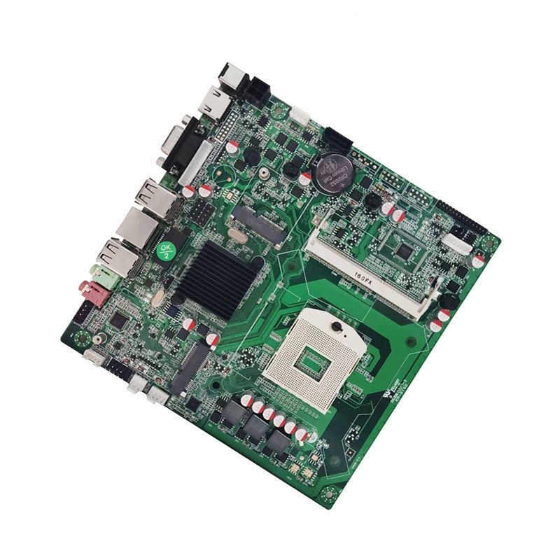 Sokong motherboard komputer baru HM65 989-pin 2, 3 generasi CPU kawalan ...