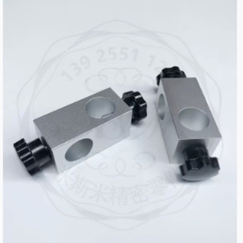 R REC Optical Shaft Cross Clamp Fixing Seat Aluminum Strip Cylindrical ...