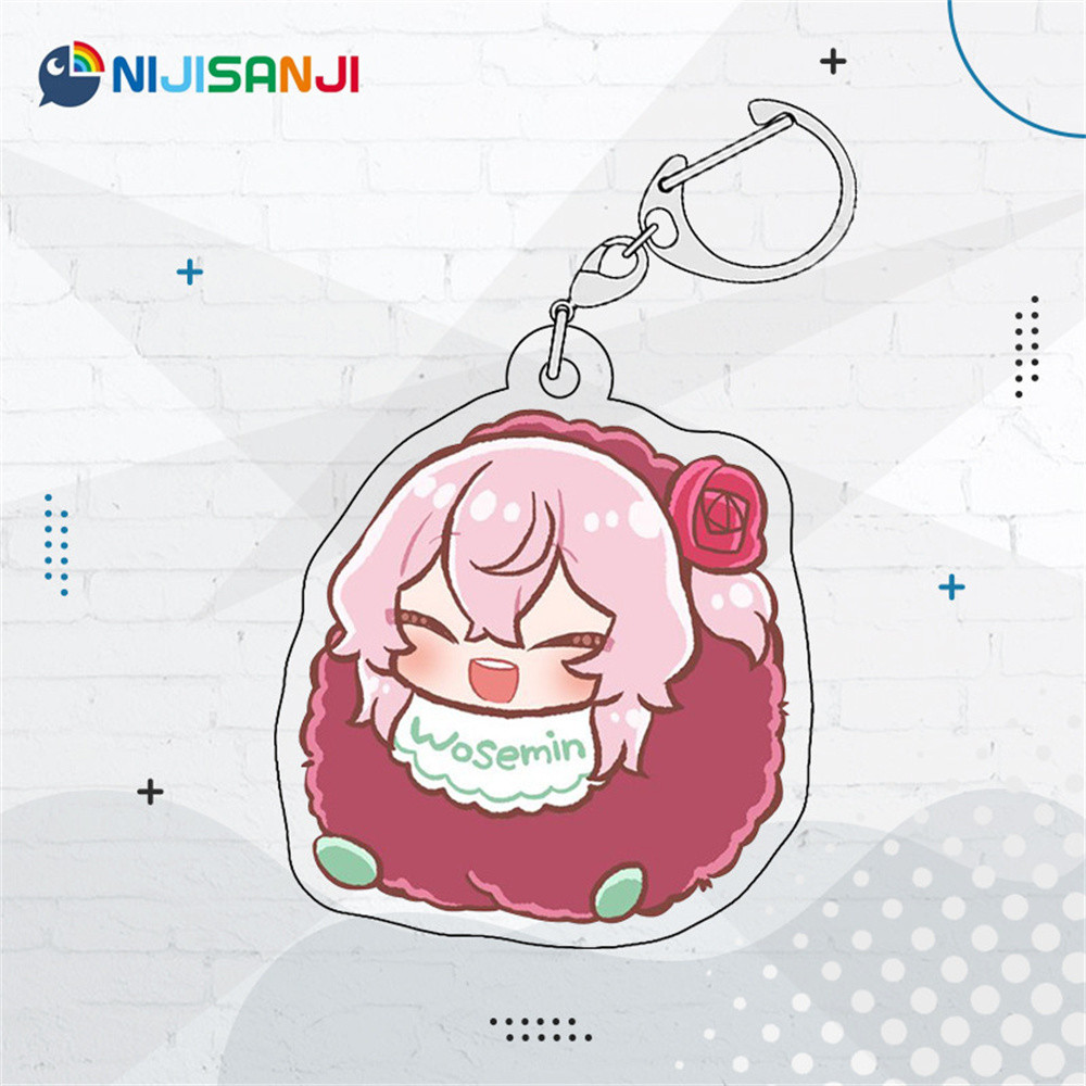 Keychain, Anime Standee Model Nijisanji Mysta Rias Akuma Houshou Marine ...