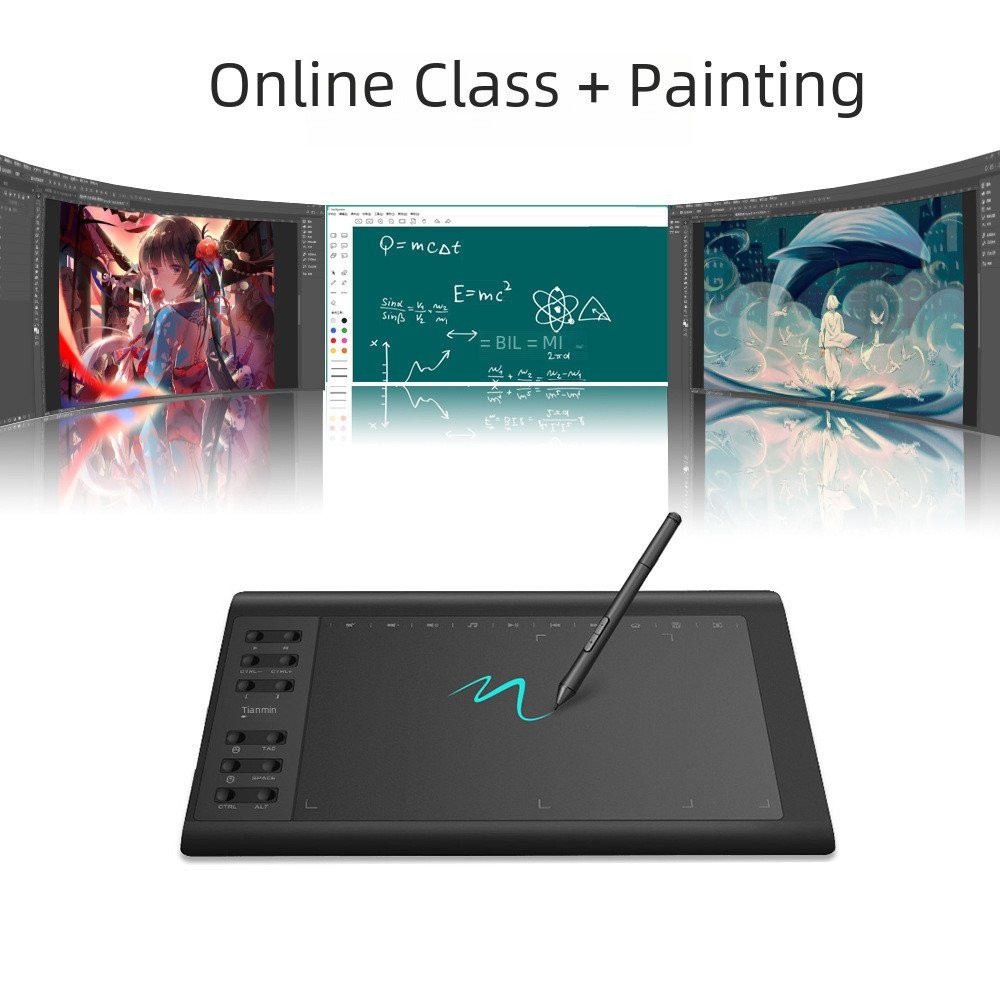 Tianmin G10 panel digital boleh menyambung telefon bimbit papan yang ...