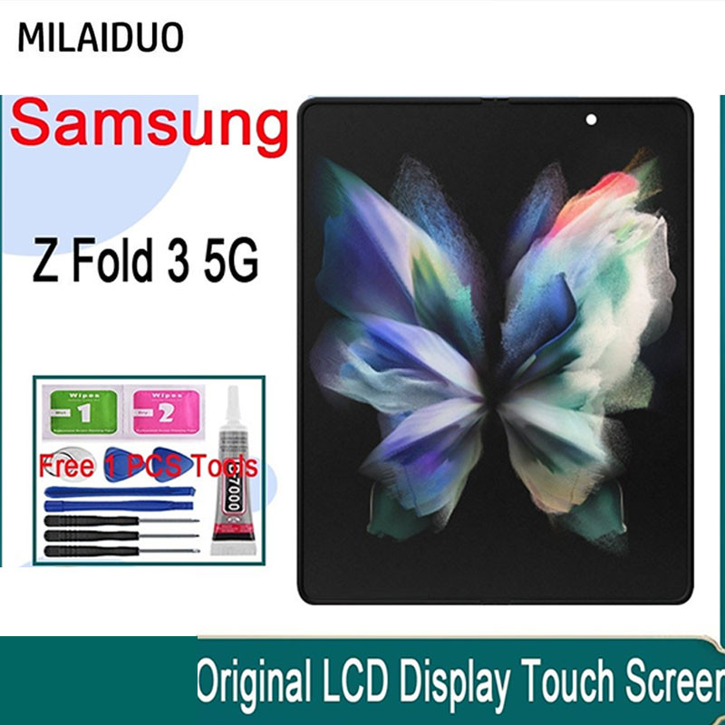 Original AMOLED Inner LCD For Samsung Galaxy Z Fold 3 5G F926 LCD ...