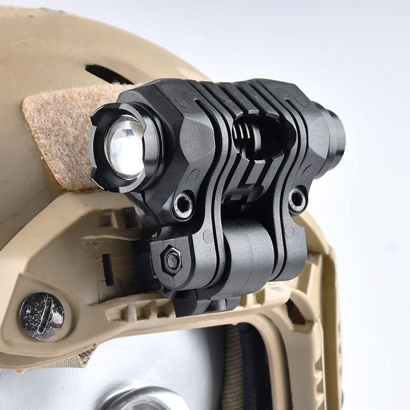 5-speed Adjustable Helmet Accessories Universal Spotlight Flashlight ...