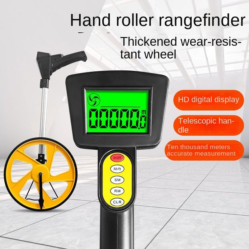 Spot goods Telescopic distance measuring wheel laser rangefinder Laser ...