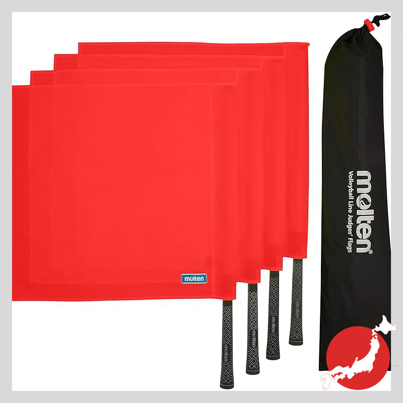 Molten Referee Equipment Line Judge Flag in Red - Model QV0020-R ...