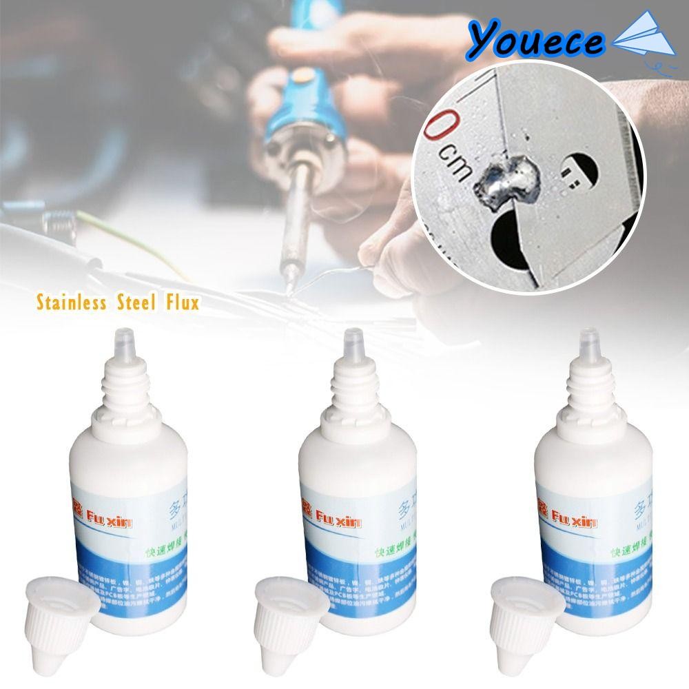 YOUECE Clean Free Soldering Flux, 50ml Battery Electrode Soldering ...