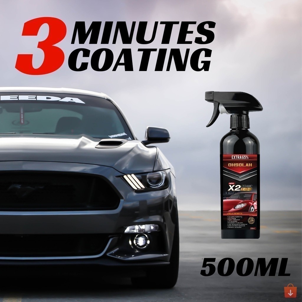 OHSOLAH X2 500ML CERAMIC COATING - 3D NANO COATING KILAT SERAMIK ...
