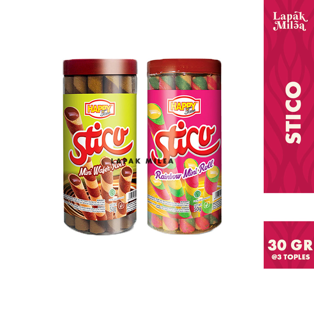 Happy Time Astor Sticu Mini Wafer Roll Chocolate (3 Jars) | Shopee Malaysia