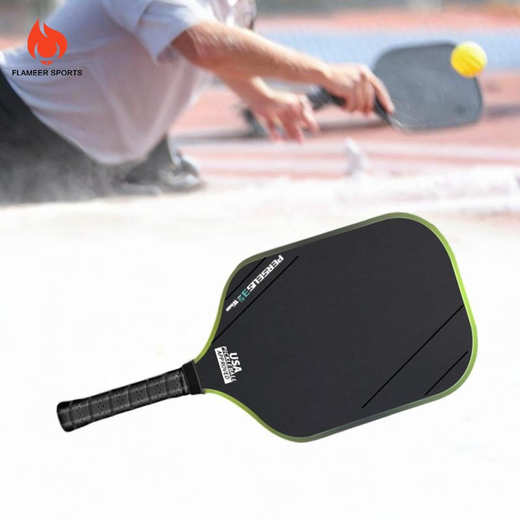 Flameer Pickleball Paddle with Carbon Fiber Surface Pickleball Racket ...